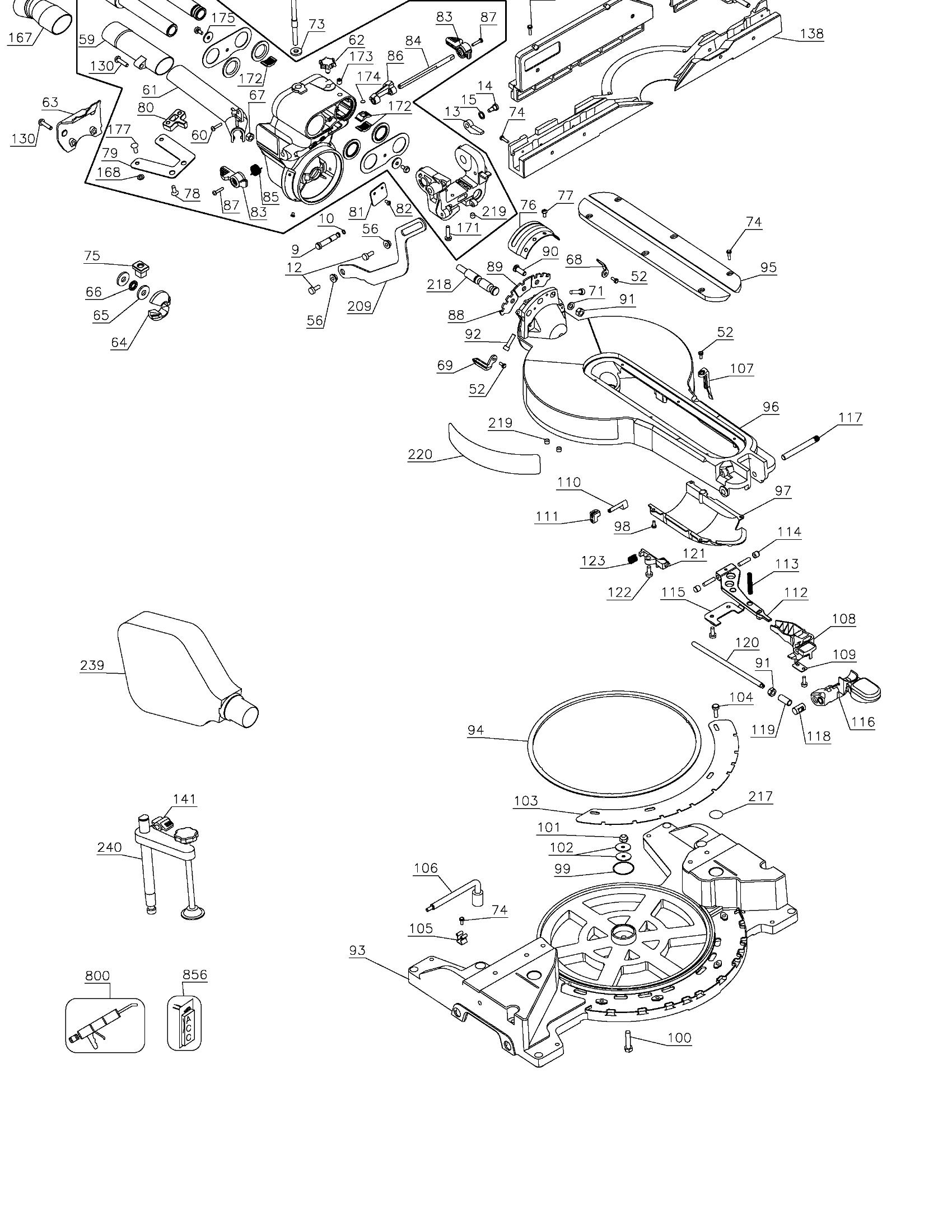 Parts for DW718 TYPE 2 | Powerhouse Distributing